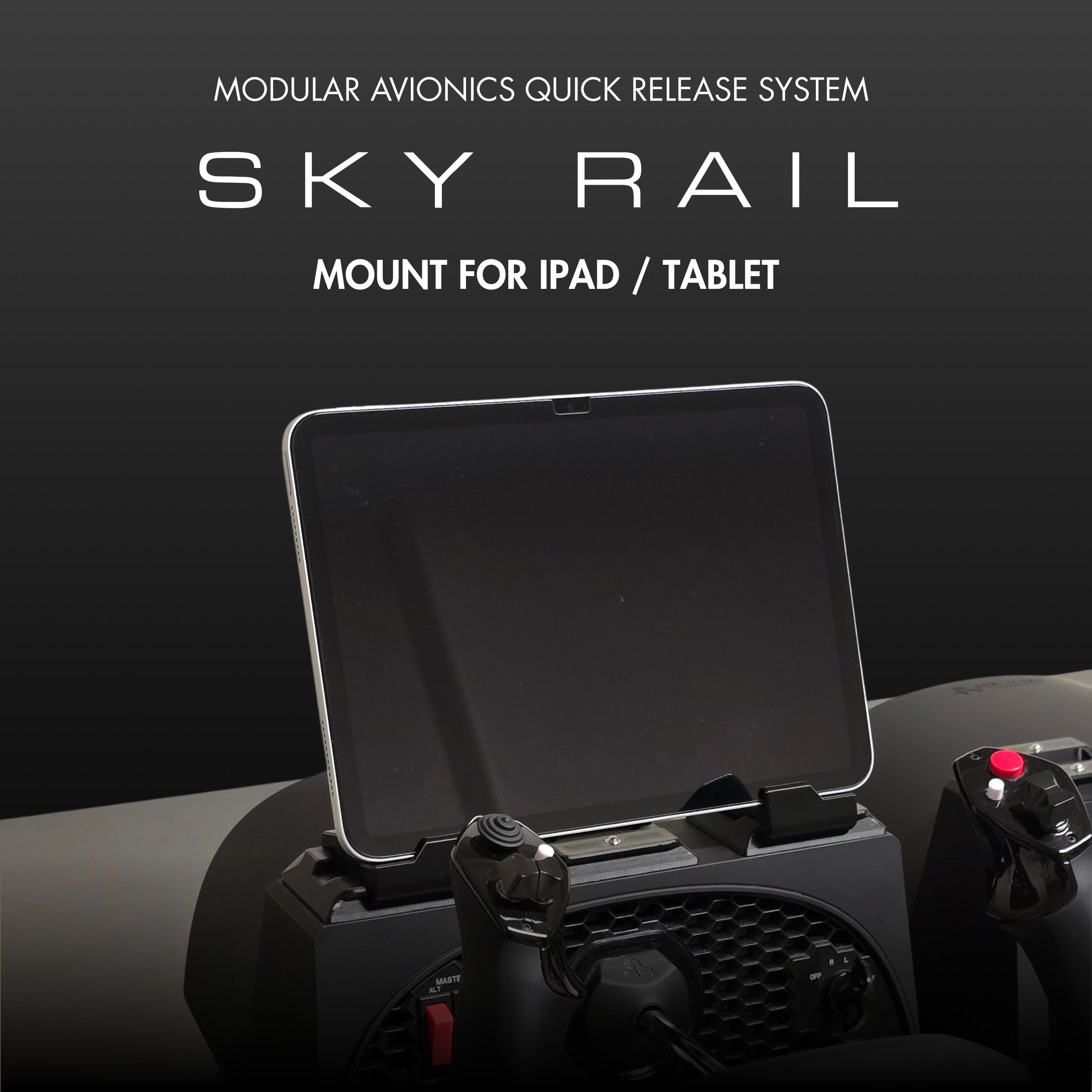 SKY RAIL Modular iPad / Tablet Mount for Honeycomb Alpha / Bravo ...