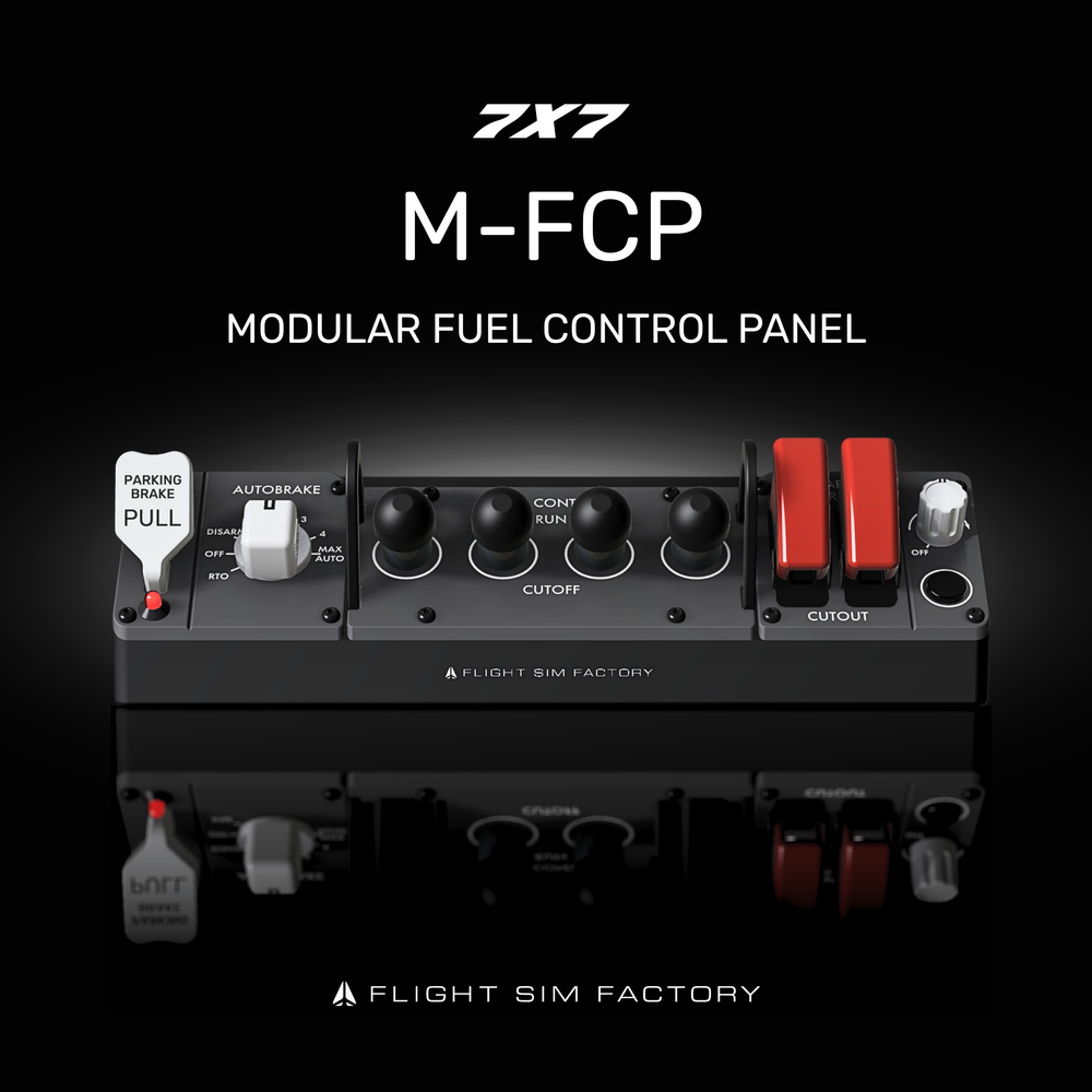 7X7 M-FCP Modular Fuel Control Panel for Boeing 737, 747, 757, 767, 77 ...