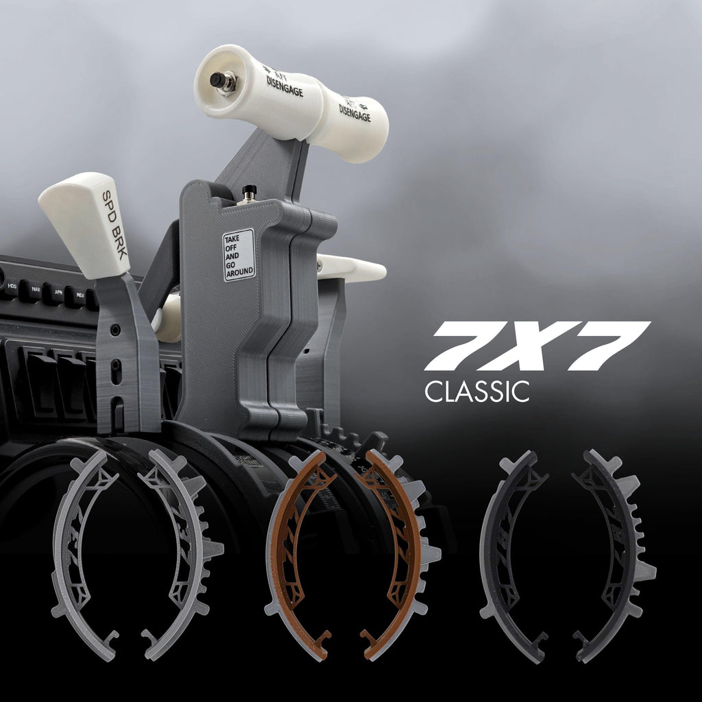 7X7 PRO Thrust Lever Set, 737 / 757 / 767 / 777 / 787, For Honeycomb B ...
