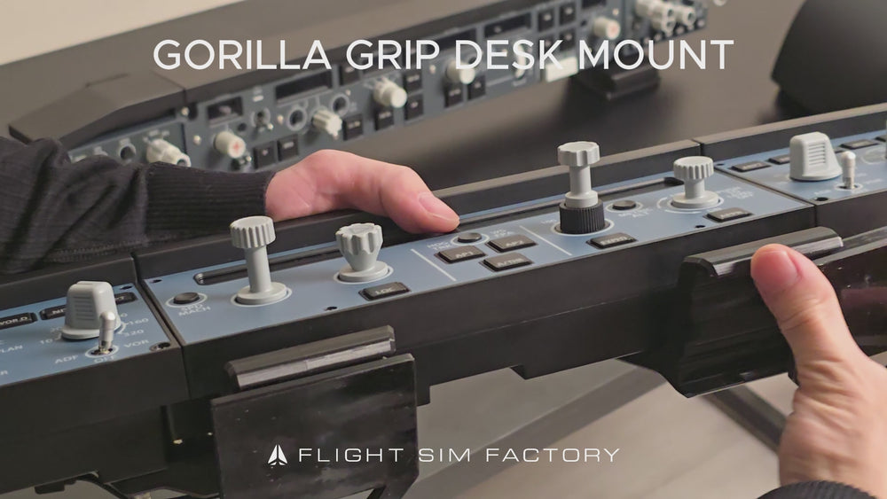 Desk Mount for WinCtrl / Winwing A320 FCU and 737 MCP – FLIGHT SIM FACTORY